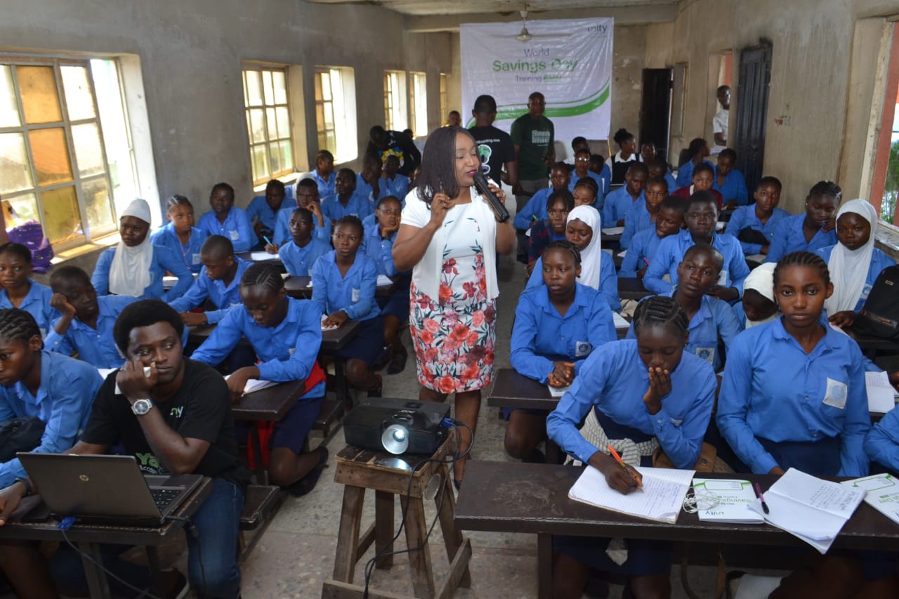 World Savings Day: Unity Bank CEO Somefun Tells Students Importance Of ...